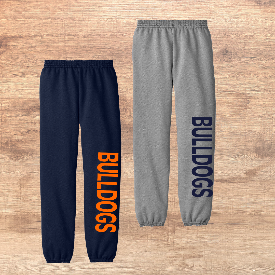Bulldog Sweatpants (Youth/Adult) | Mills Clothing Co.